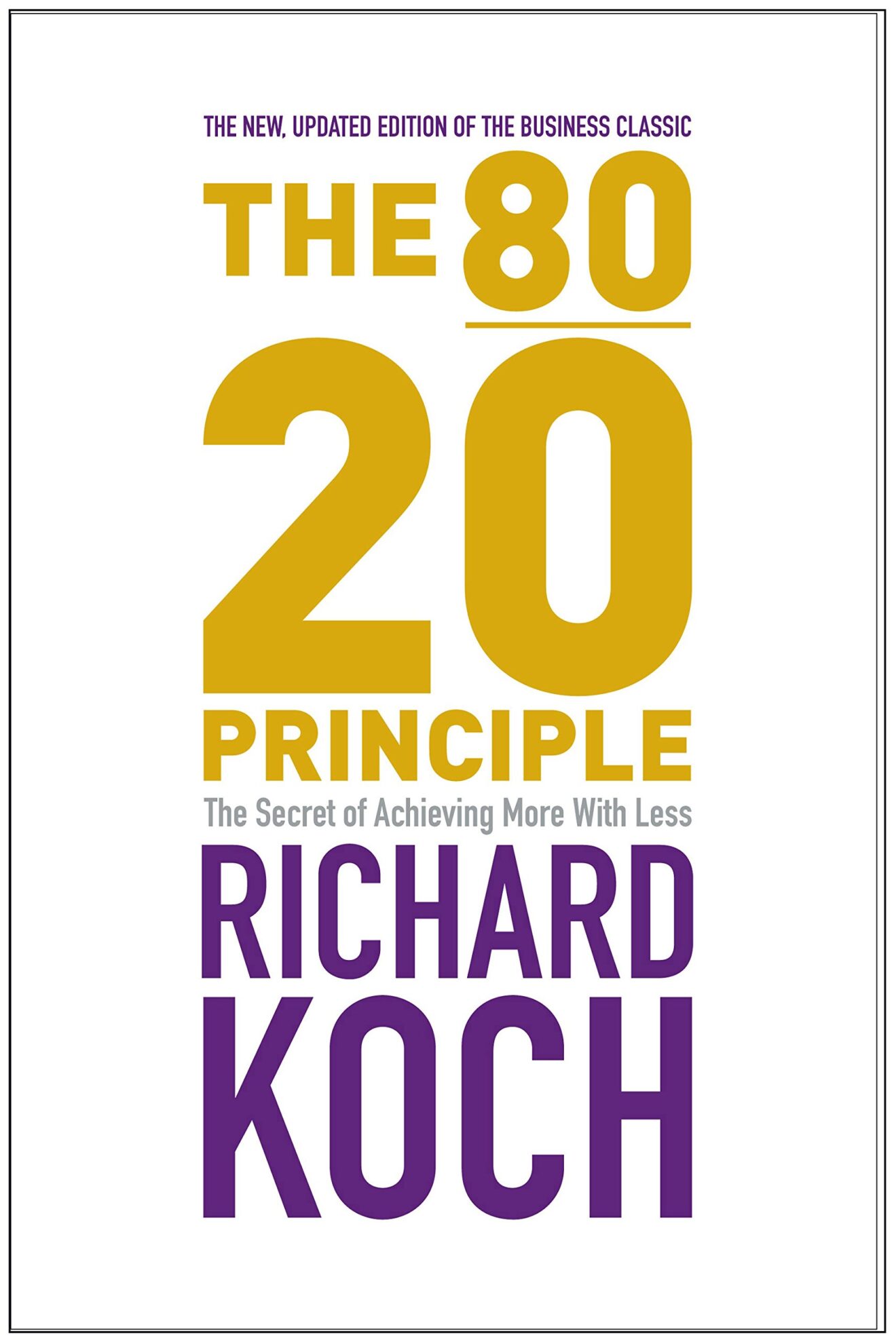 The 80/20 Principle Book Summary And Review By Richard Koch | Growthex